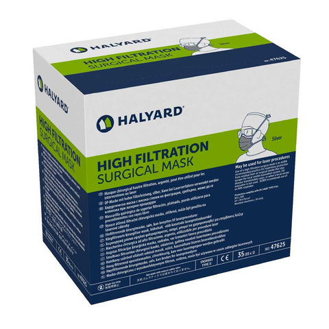 HALYARD Fog-Free Surgical Mask with Ties Type II - 210 pcs – GekaHealthcare