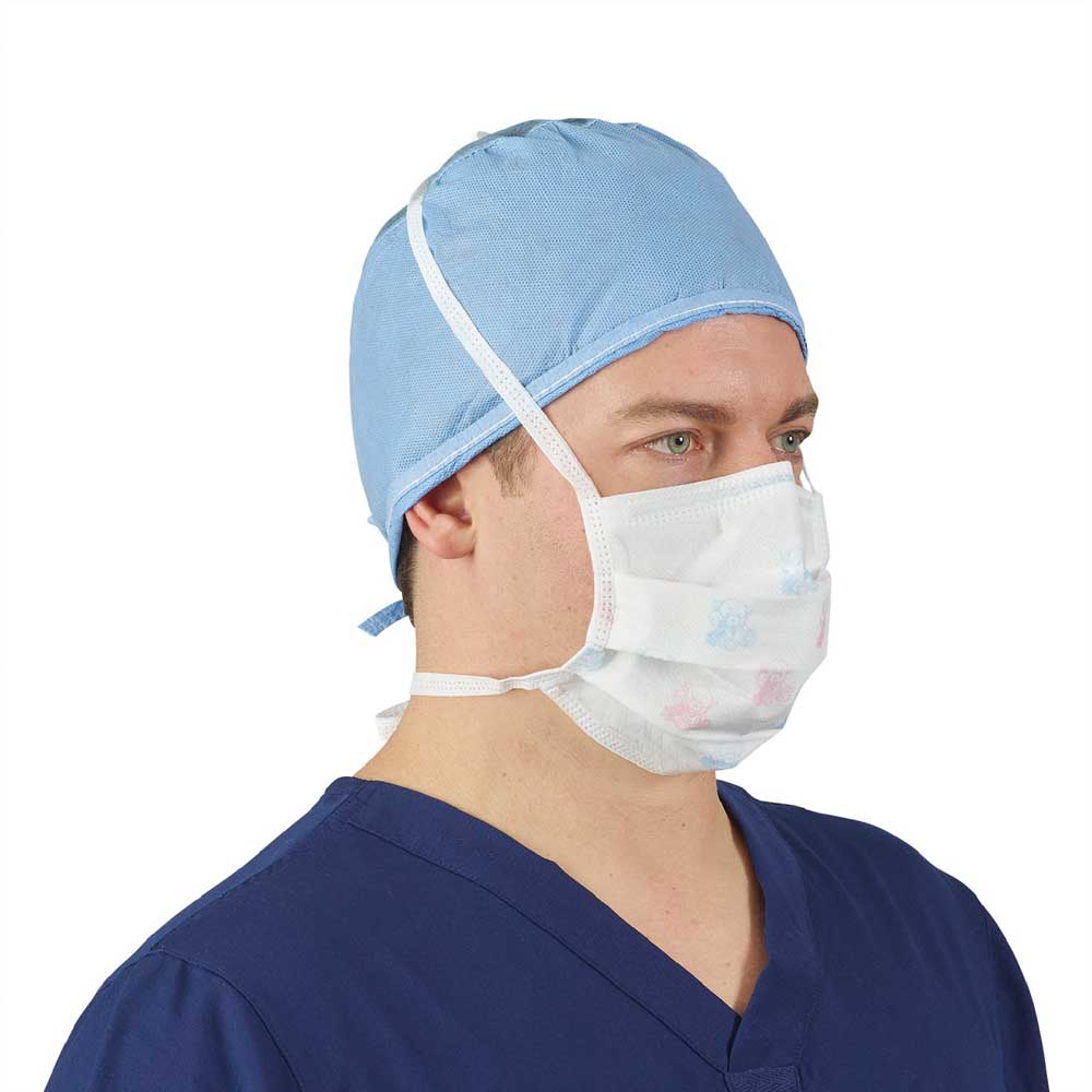 HALYARD SO SOFT Fluidshield Surgical Mask With Ties Type IIR - 300 pcs ...