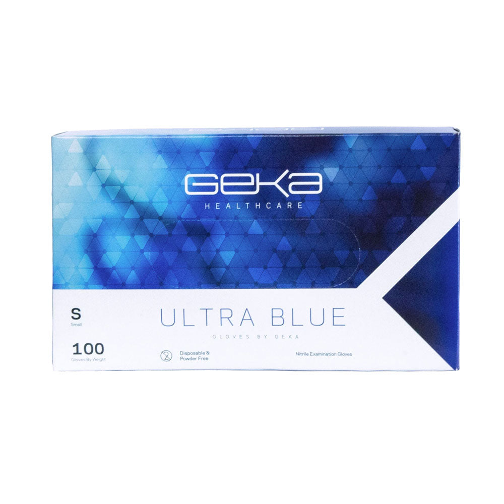 GEKA Ultra Blue Nitrile Gloves - 10 boxes (1000 gloves) – GekaHealthcare